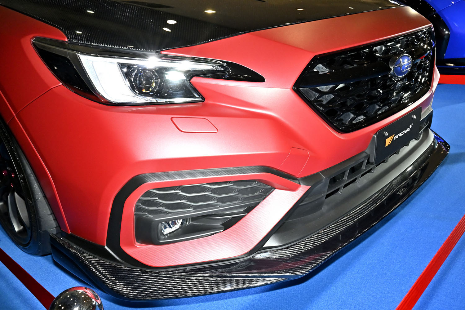 Subaru WRX S4 customized by PROVA with full aero and FUJITSUBO muffler ...