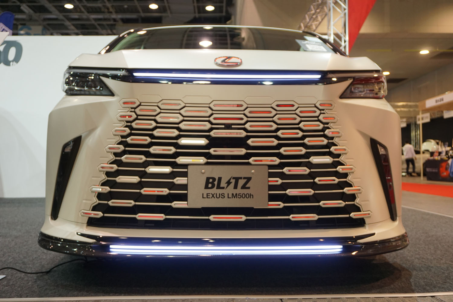 BLITZ Customizes Lexus LM Into A Comfortable Mobile Office | AUTO MESSE ...