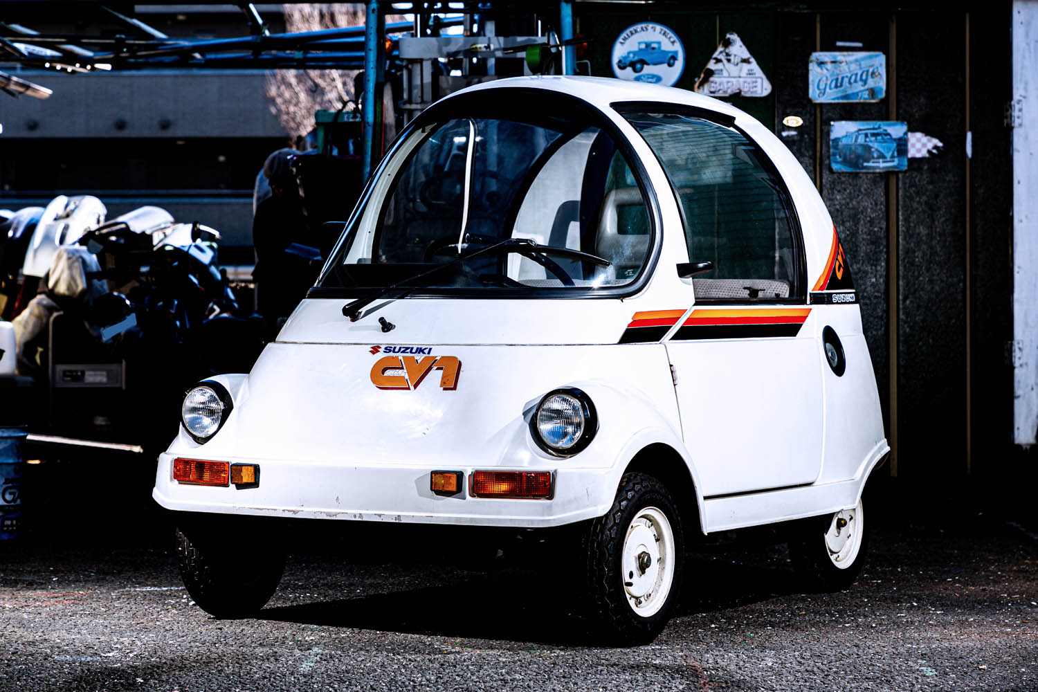 Suzuki ‘CV1’, A Phantom Moped Car Only About 100 Units | AUTO MESSE WEB ...