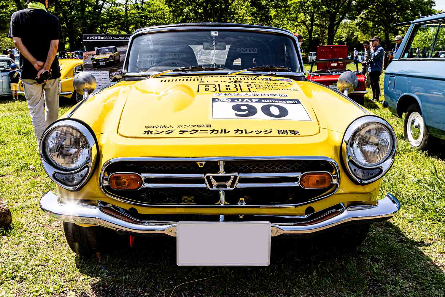 Reviving Vintage Glory: The Journey of a Yellow Honda S800 at the Honda ...